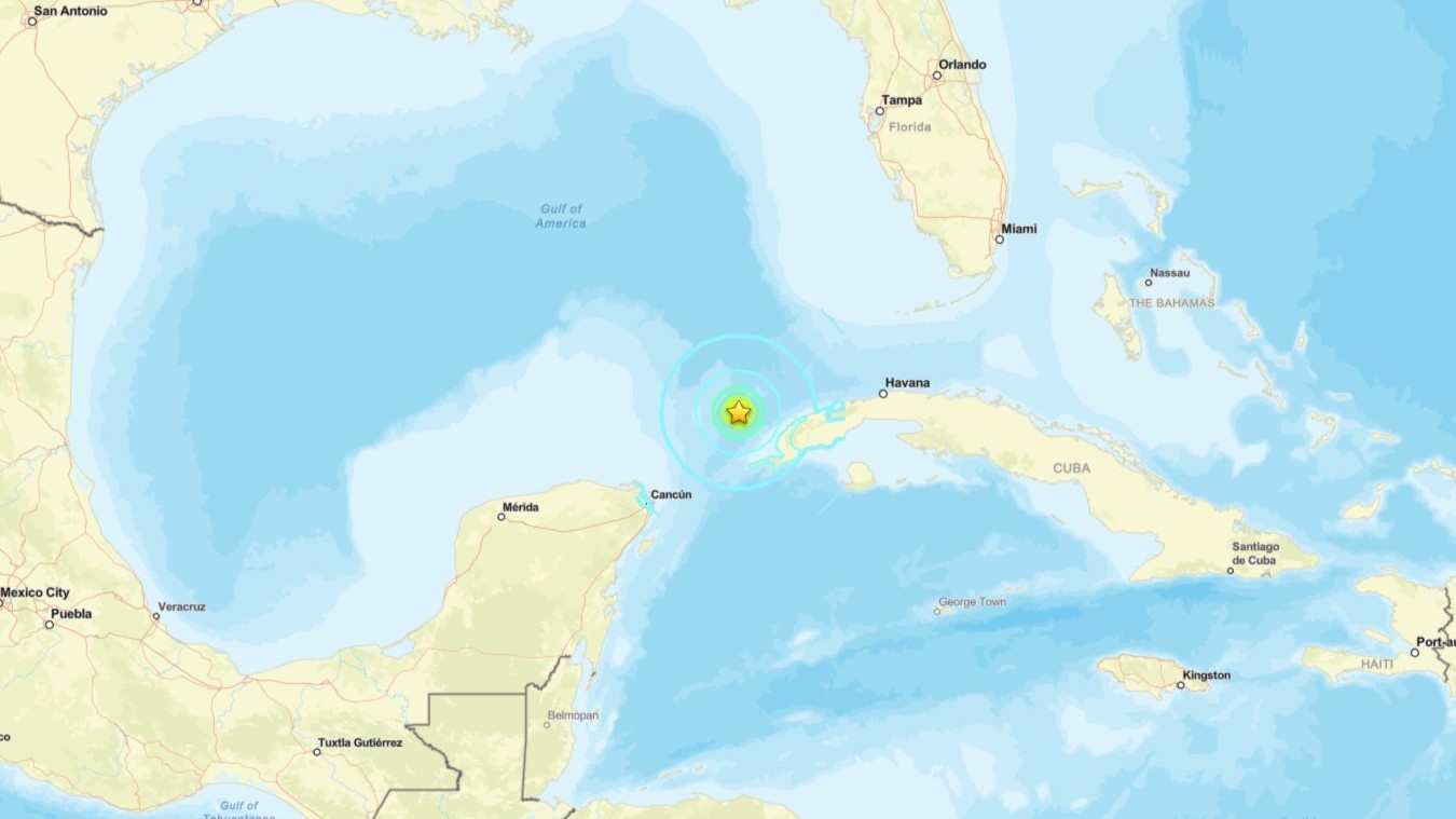Sismo de magnitud 6.1 se registra al noroeste de Cuba - ABC7 Chicago