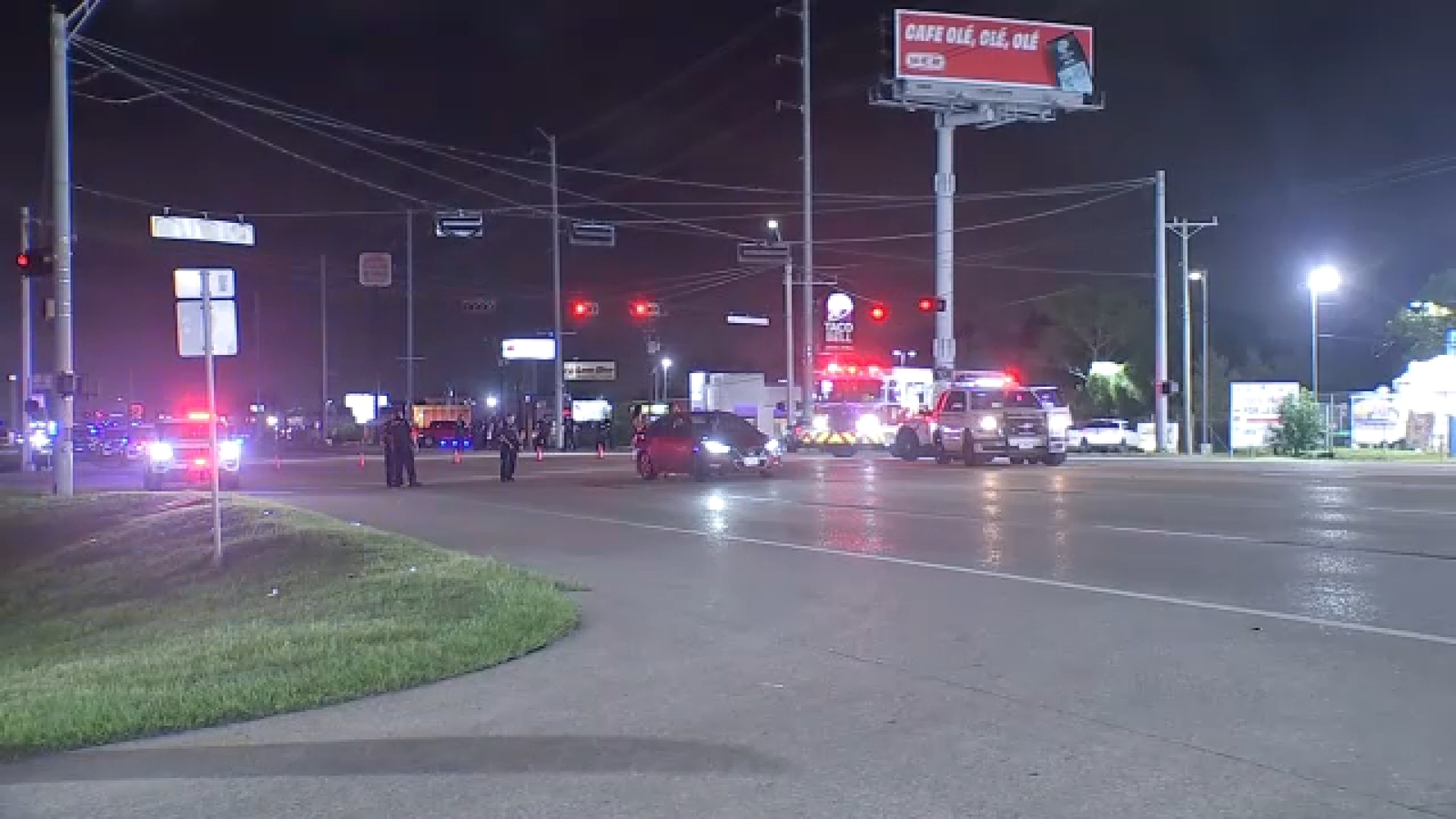 Deputy injured after being hit by a driver while canvassing a fatal ...