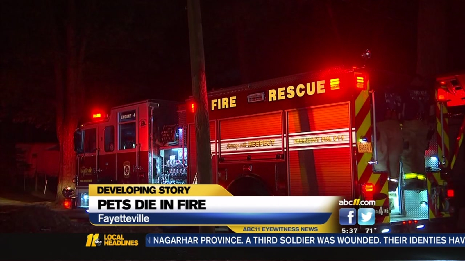 Neighbor hurt trying to rescue pets from Fayetteville fire - ABC11 ... Neighbor hurt trying to rescue pets from Fayetteville fire - ABC11 ...
