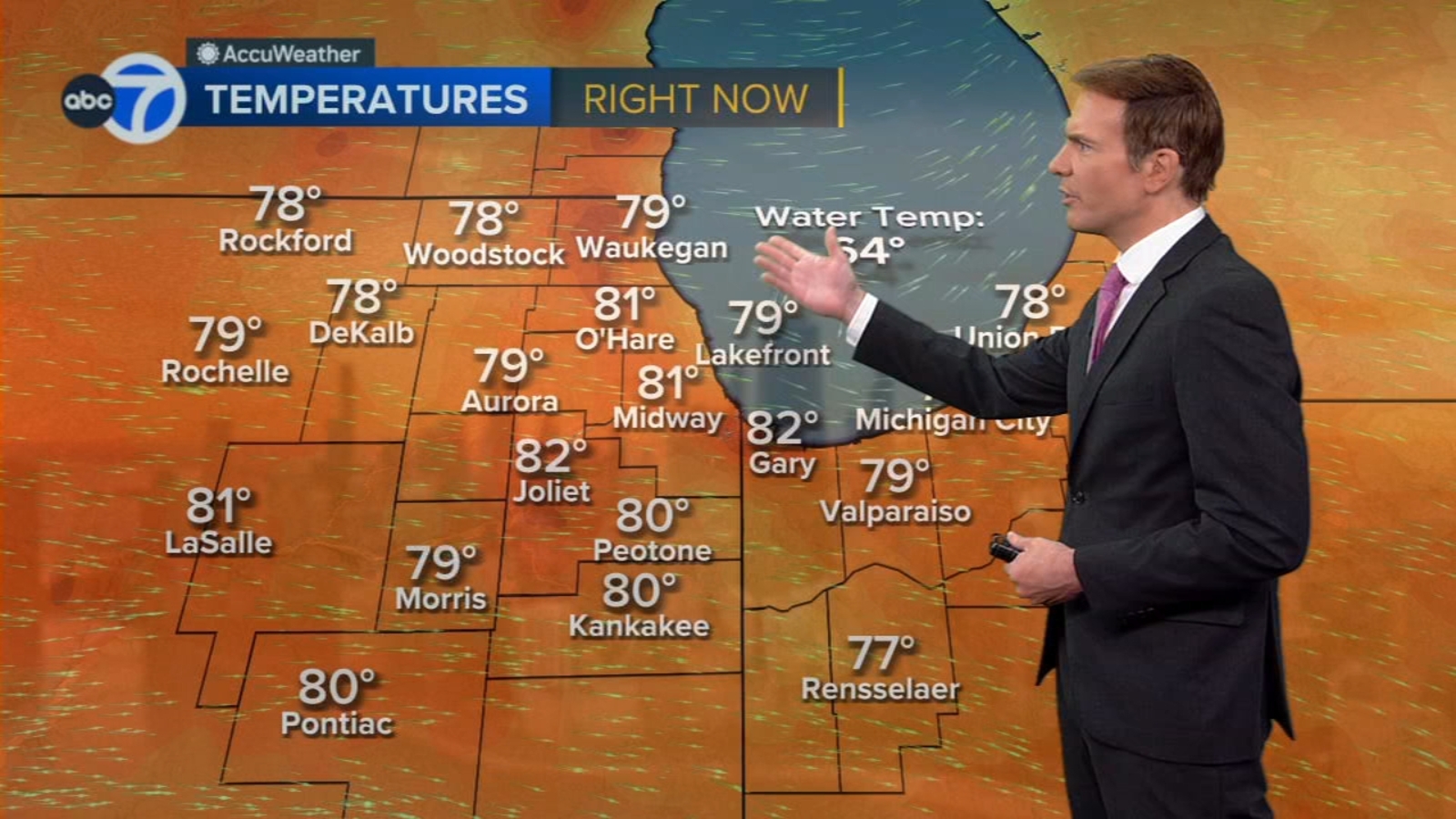 Chicago weather: Mostly clear and pleasant - ABC7 Chicago
