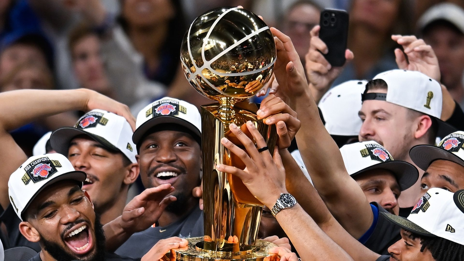 New York Knicks beat Spurs in Game 5 to win the NBA Finals, first title ...