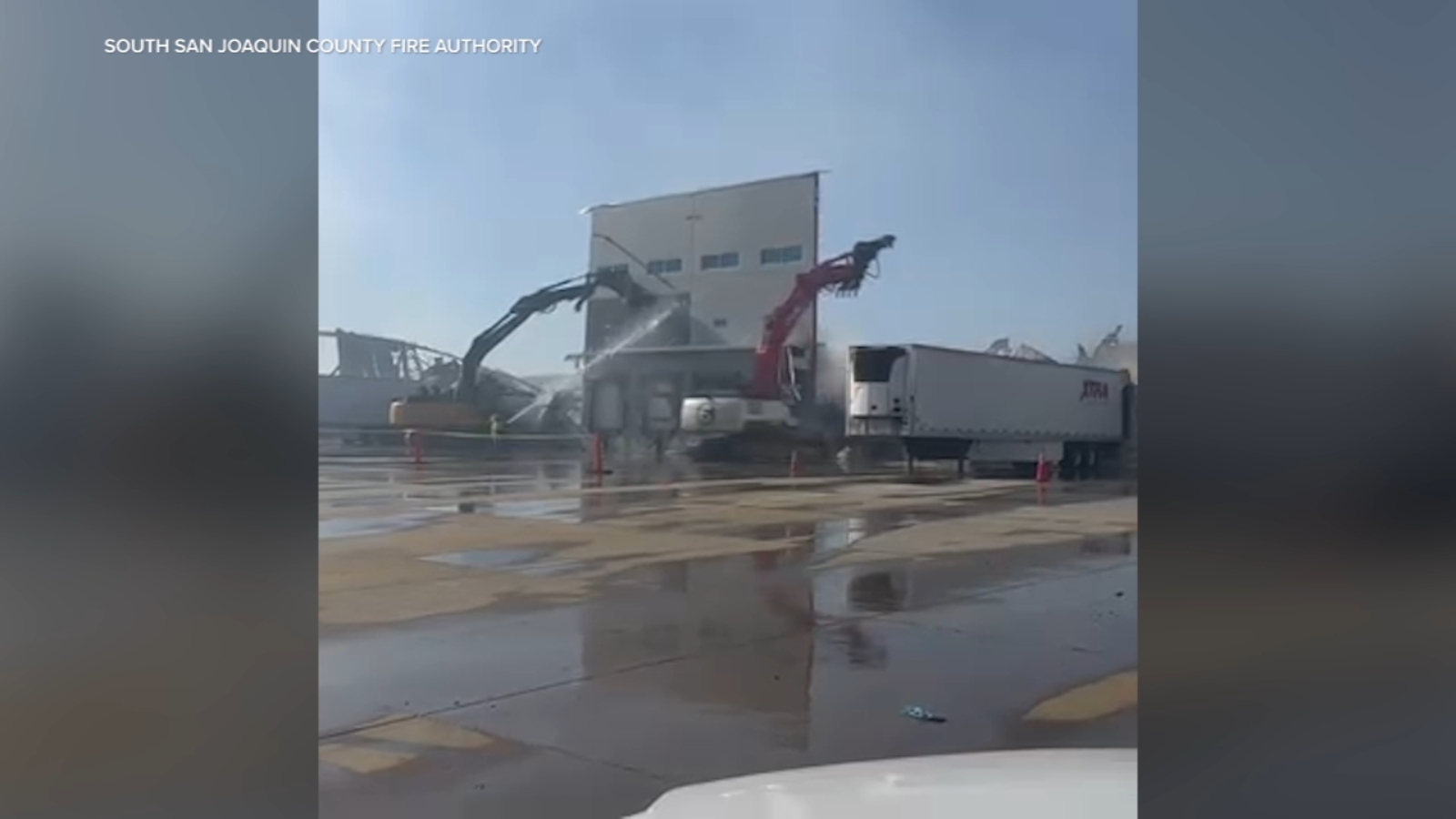 Tracy warehouse fire live updates: Massive fire destroys Medline Inc ...
