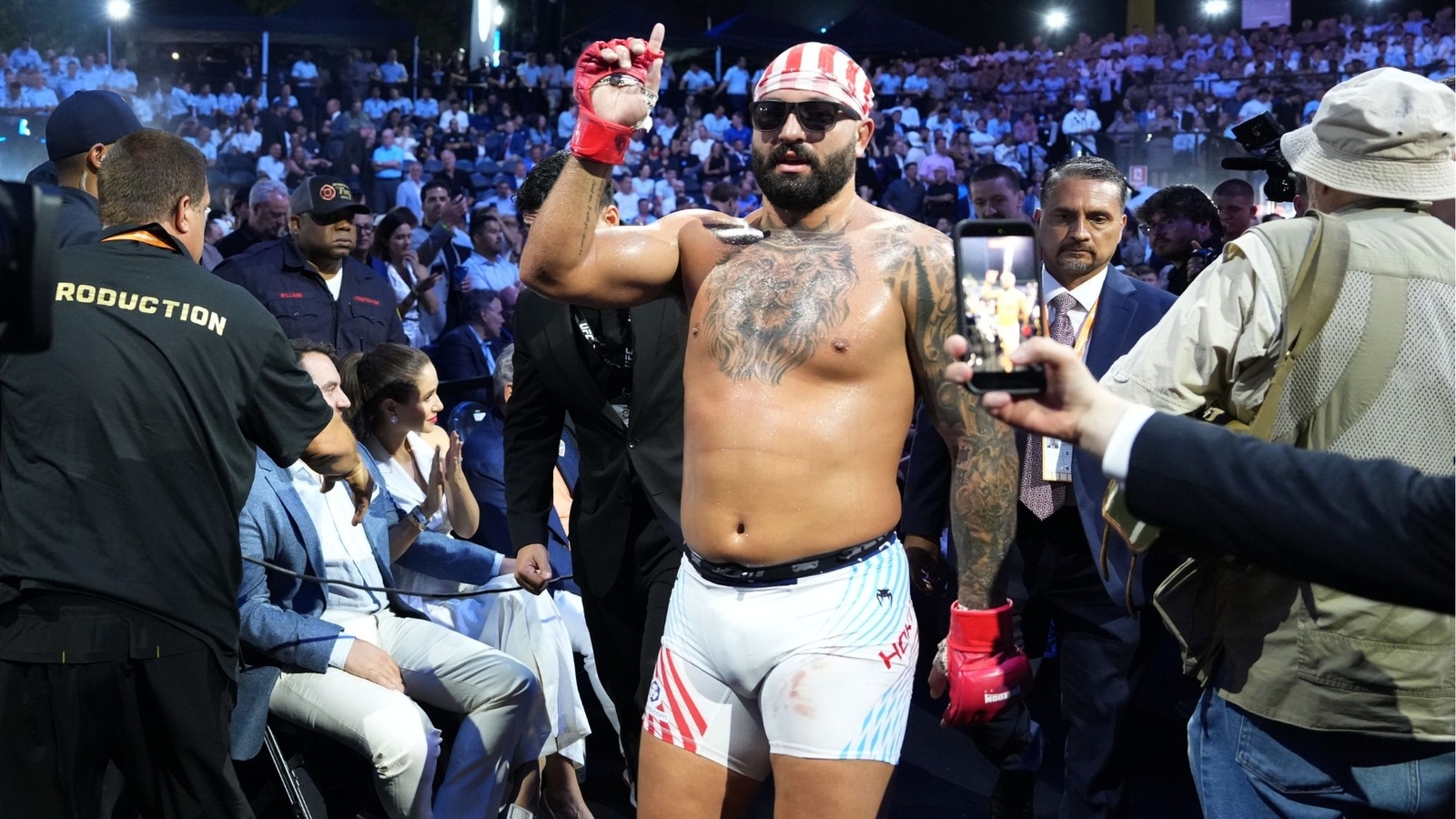 Former Bulldog Josh Hokit wins UFC fight at White House, draws ...