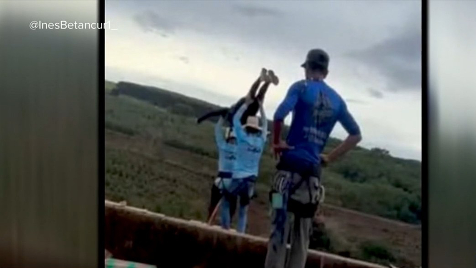 Young woman who fell to her death in dramatic rope jump tragedy is ...