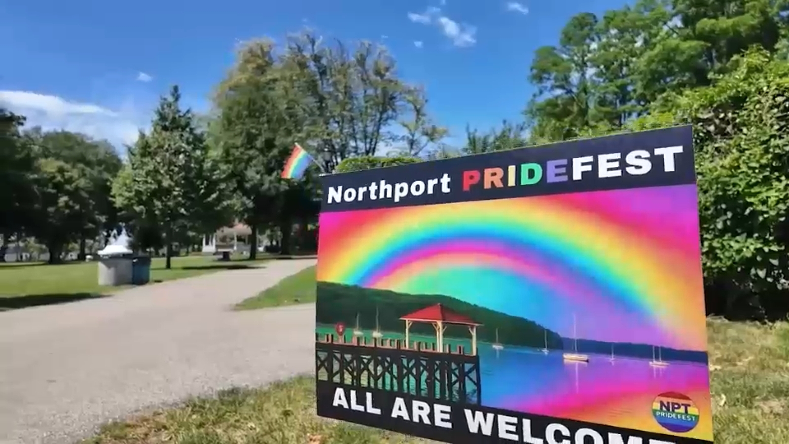 Northport Park pride flag controversy: Backlash ensues over flags ...