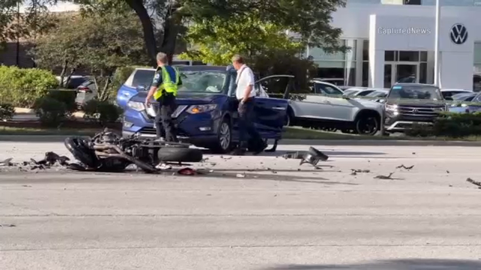 Schaumburg motorcycle crash: 2 people riding motorcycle killed in crash ...