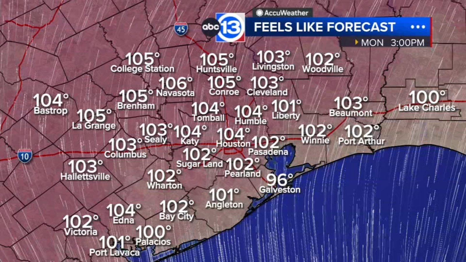 Houston Weather: Houston is trading stormy days for steamy ones this ...