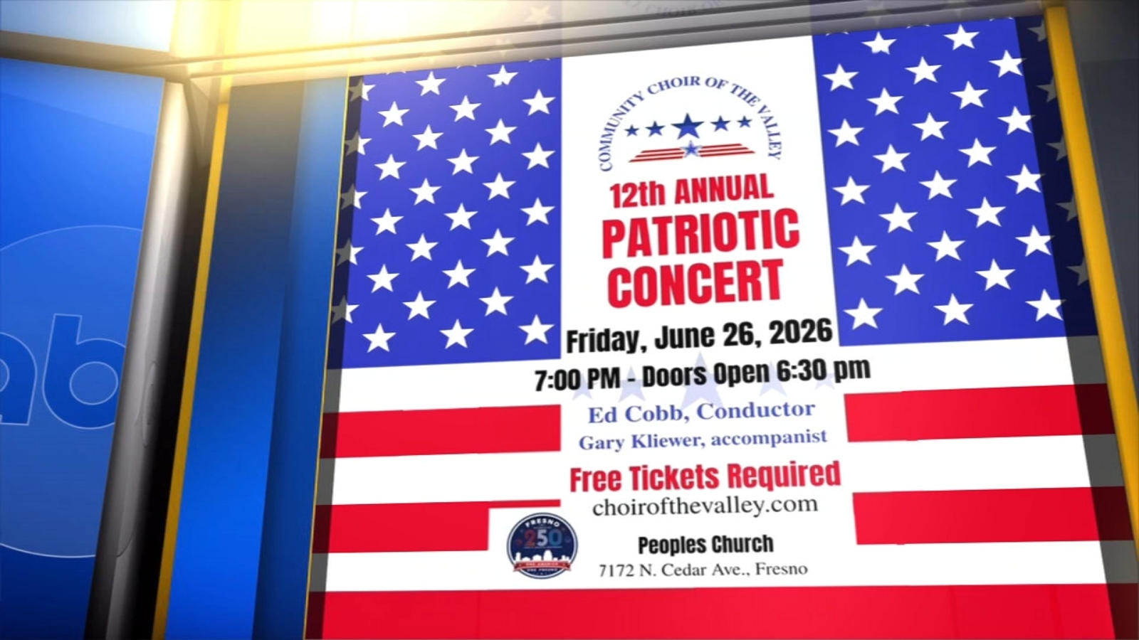 Annual patriotic concert returning to Fresno during America 250 ...