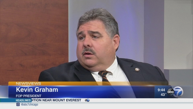Newsviews: Chicago FOP President Kevin Graham - ABC7 Chicago