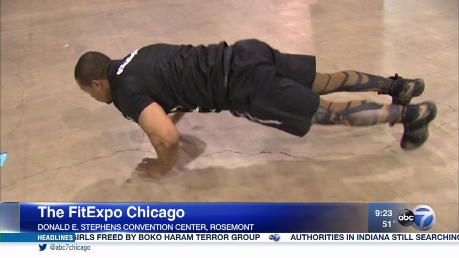 Getting in Shape at the FitExpo Chicago - ABC7 Chicago