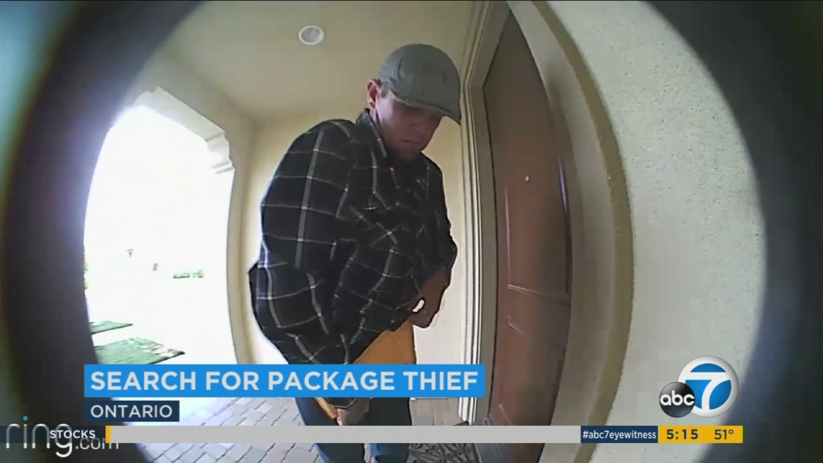 Ontario Thief Caught On Video Stuffing Package Under Shirt Abc7 Los Angeles