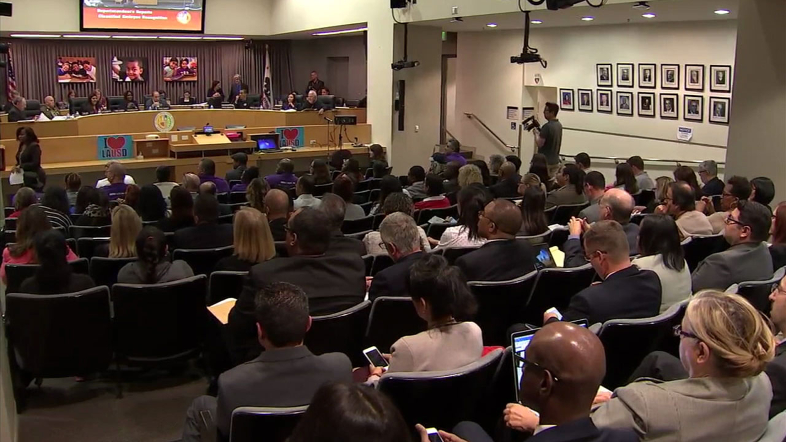 Los Angeles school board reviewing resolution to make schools ...