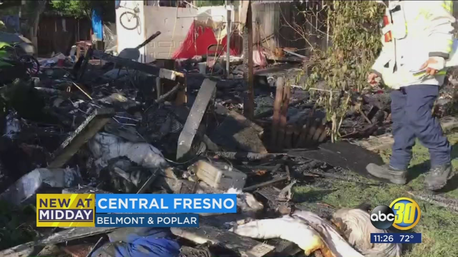 Several displaced after early morning fire in makeshift structure ...