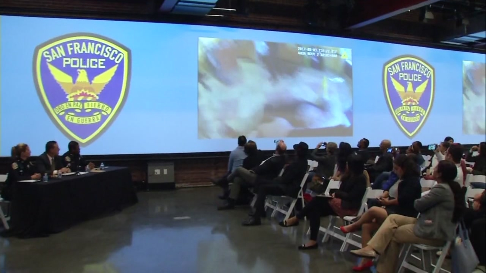 SFPD hold public forum, release video of officer involved shooting at ...