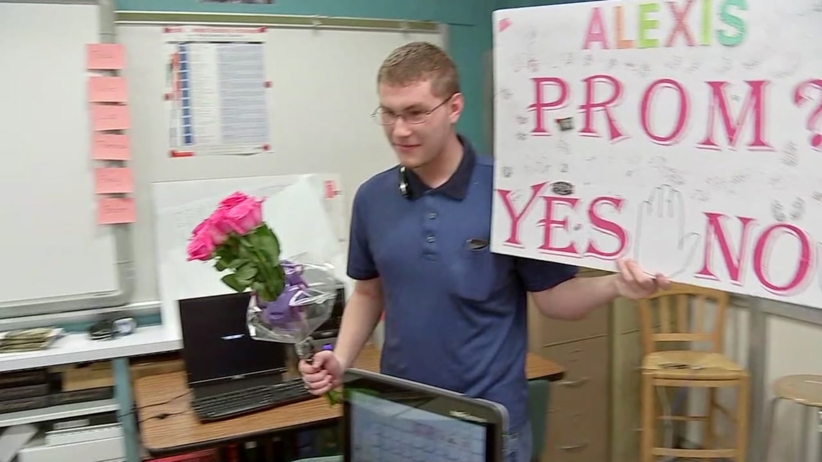 Teen with autism creates promposal for friend with cerebral palsy ...