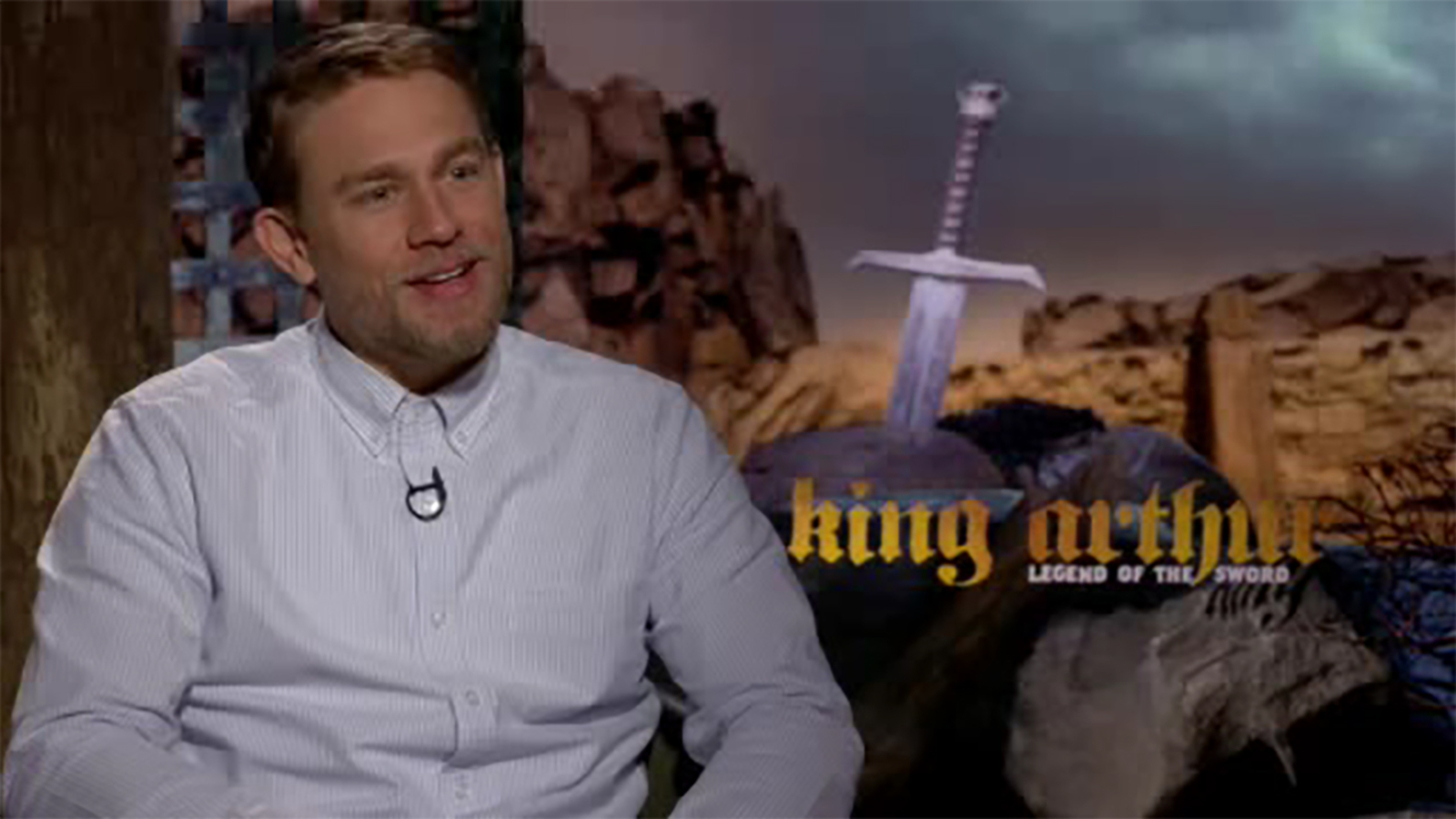 Sandy Kenyon talks with Charlie Hunnam, star of 'King Arthur: Legend of ...
