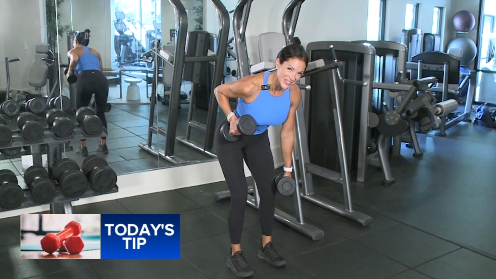 Bent-over row with an isometric hold - Today's Tip - 6abc Philadelphia