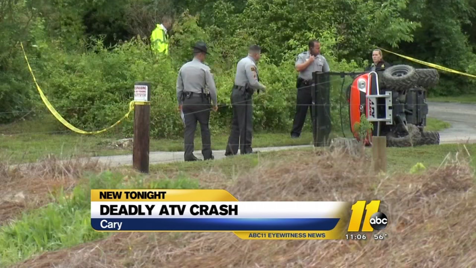 Man killed in ATV crash near Apex - ABC11 Raleigh-Durham