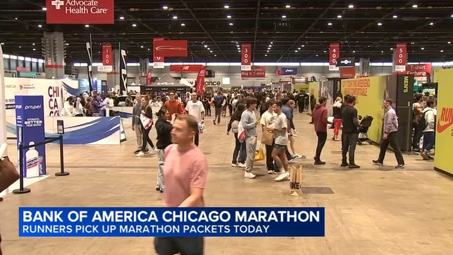 55,000 runners head to Grant Park for 2026 Chicago marathon - ABC7 Chicago