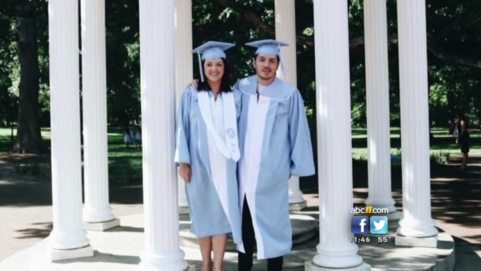 Mother graduates from UNC with her son for Mother's Day - ABC13 Houston