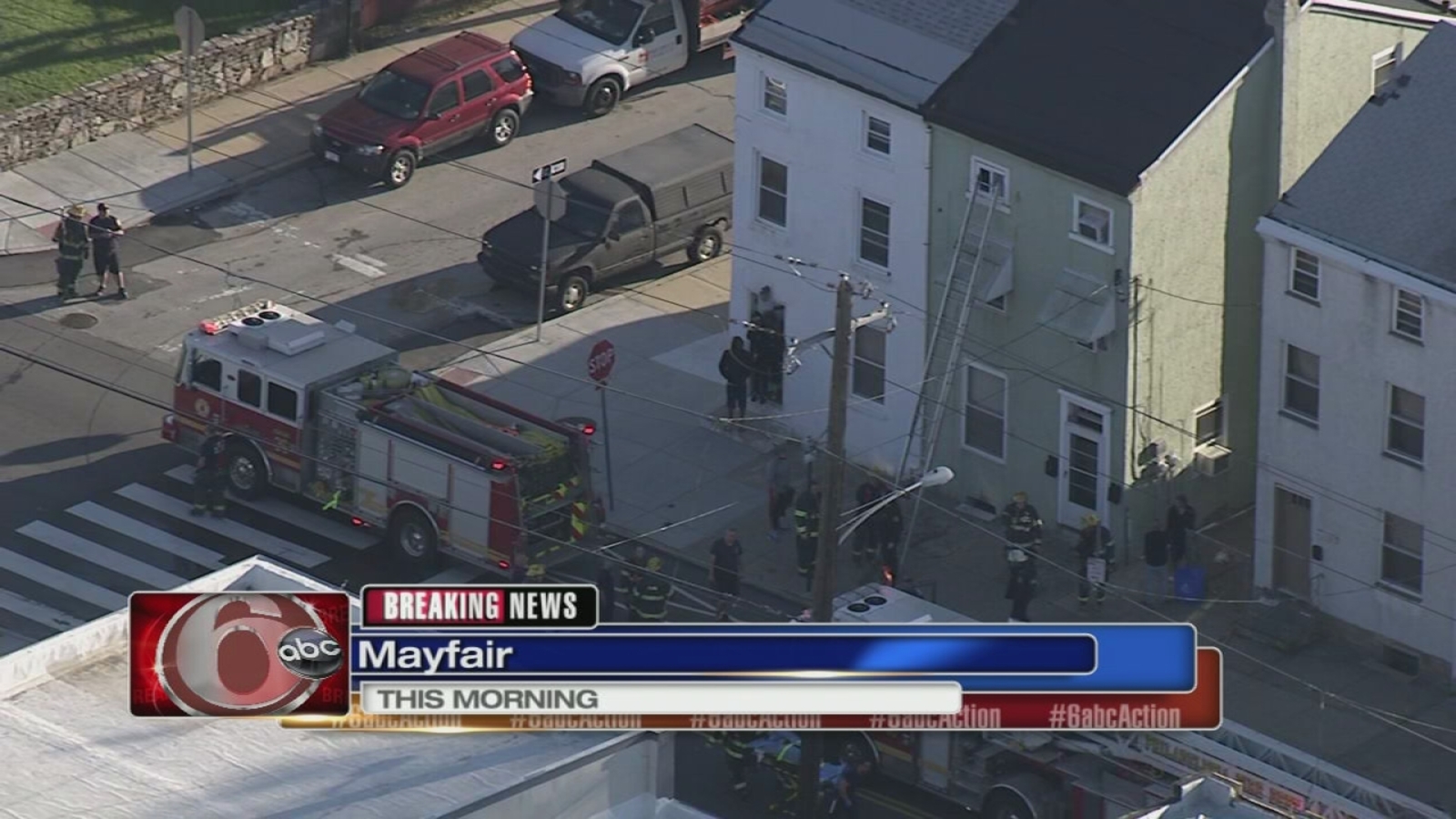 Man and woman hurt in house fire in Mayfair section of Philadelphia ...