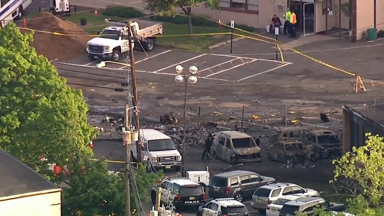 Cockpit voice recorder recovered from scene of fiery plane crash near ...