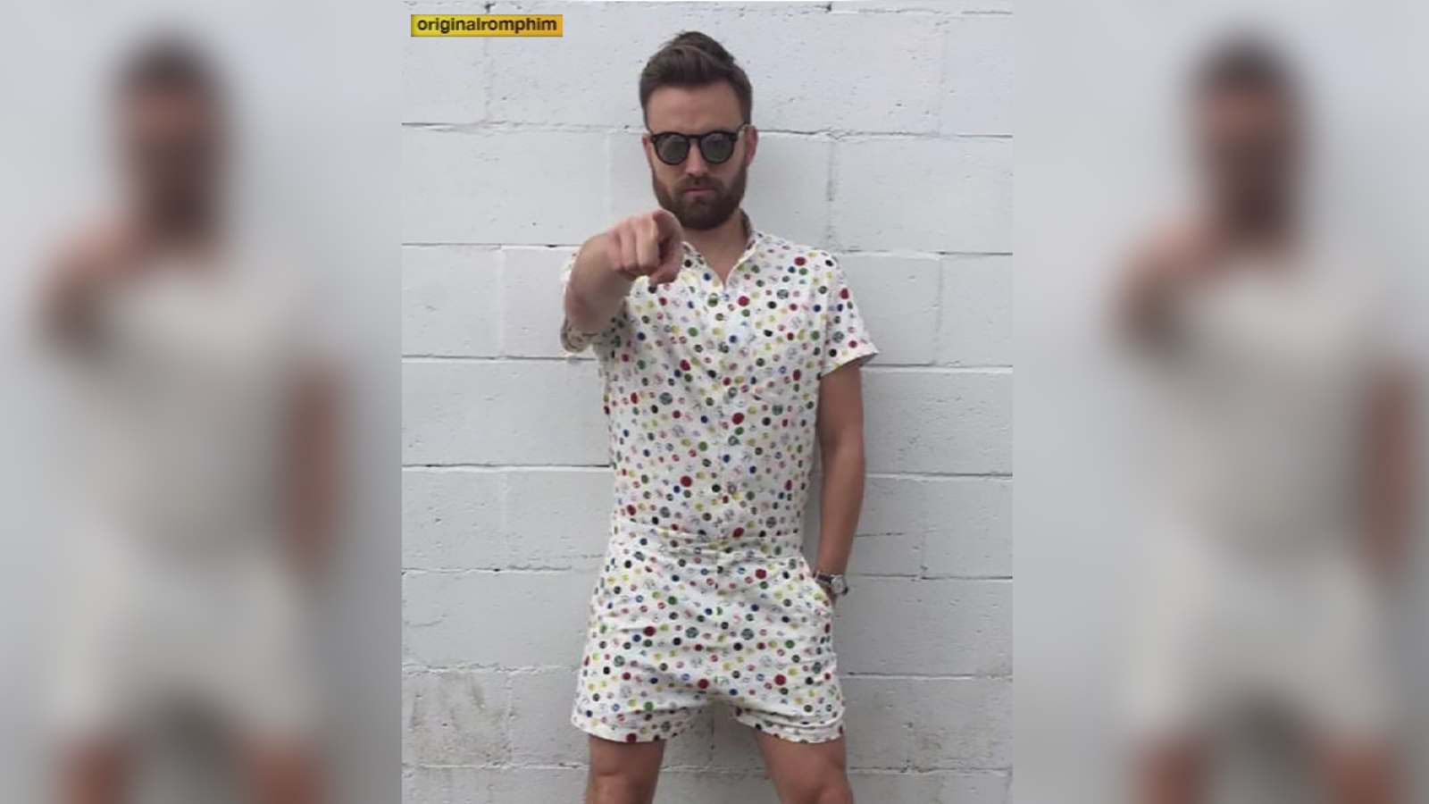 Design company crowdfunds 'RompHims' - rompers for men - ABC7 New York