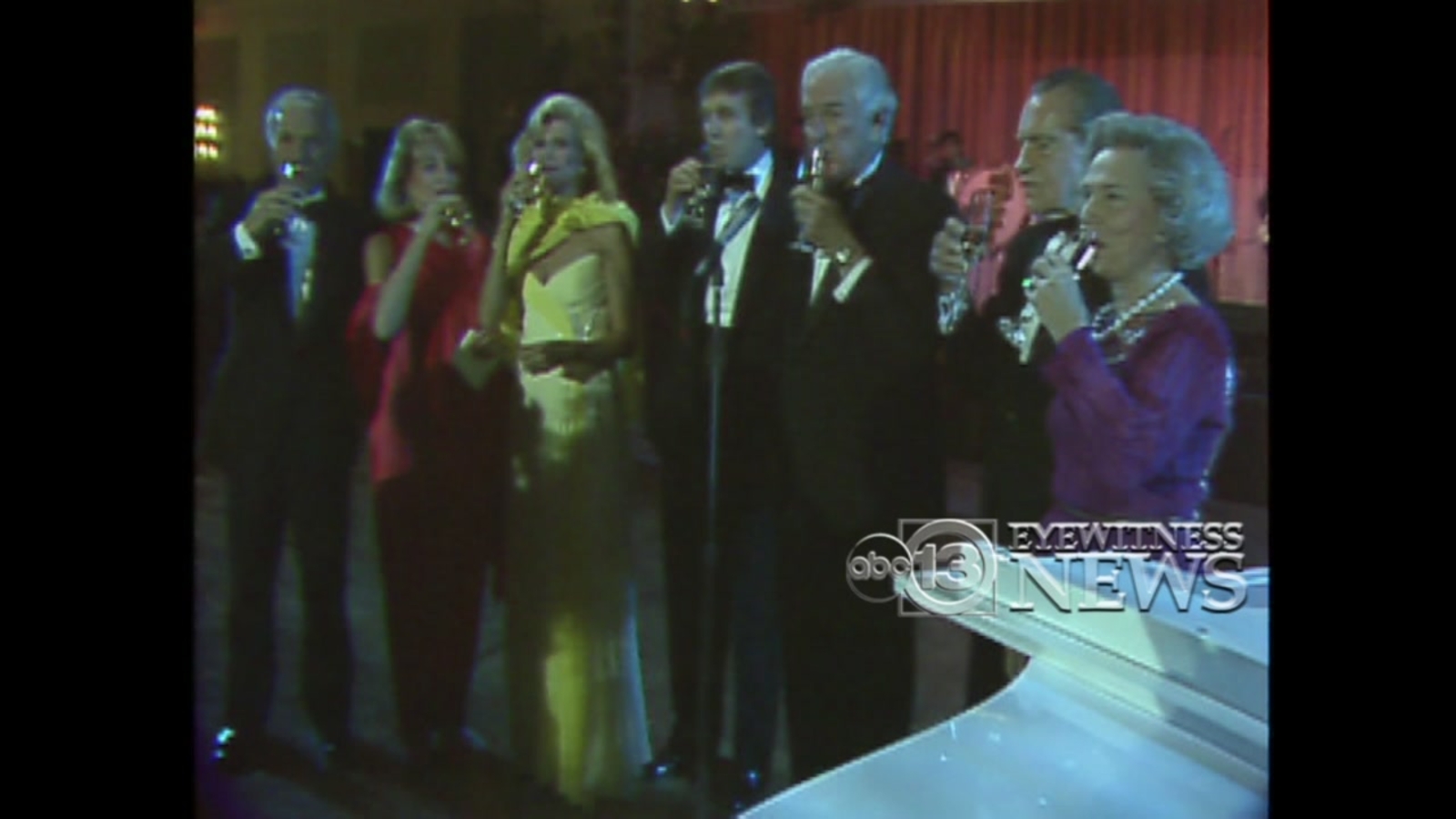 Trump and Nixon together in Houston in 1989. Watch the original story ...