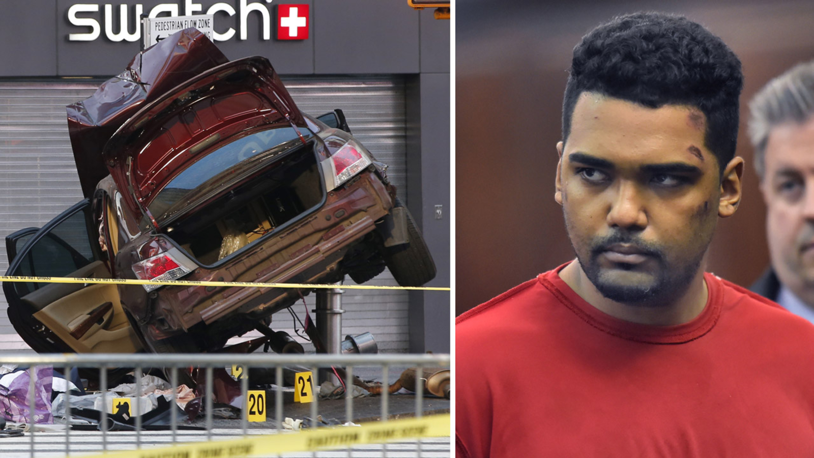 Prosecutors: Times Square crash suspect Richard Rojas claimed he wanted ...