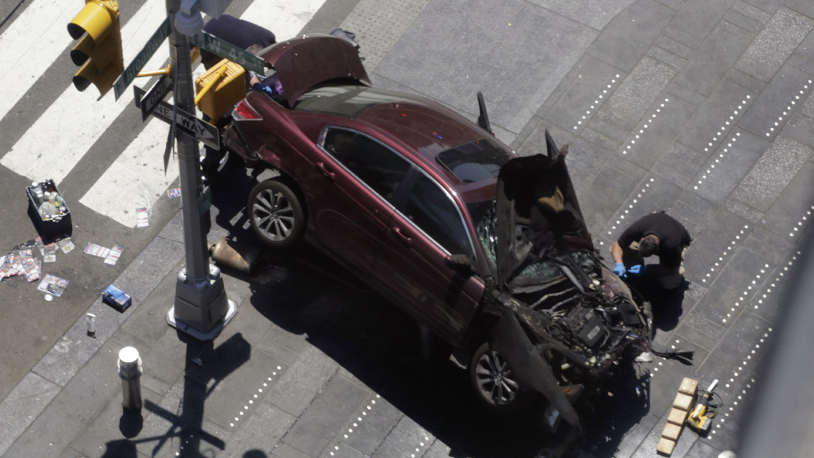 Timeline of events revealed in deadly Times Square pedestrian crash ...