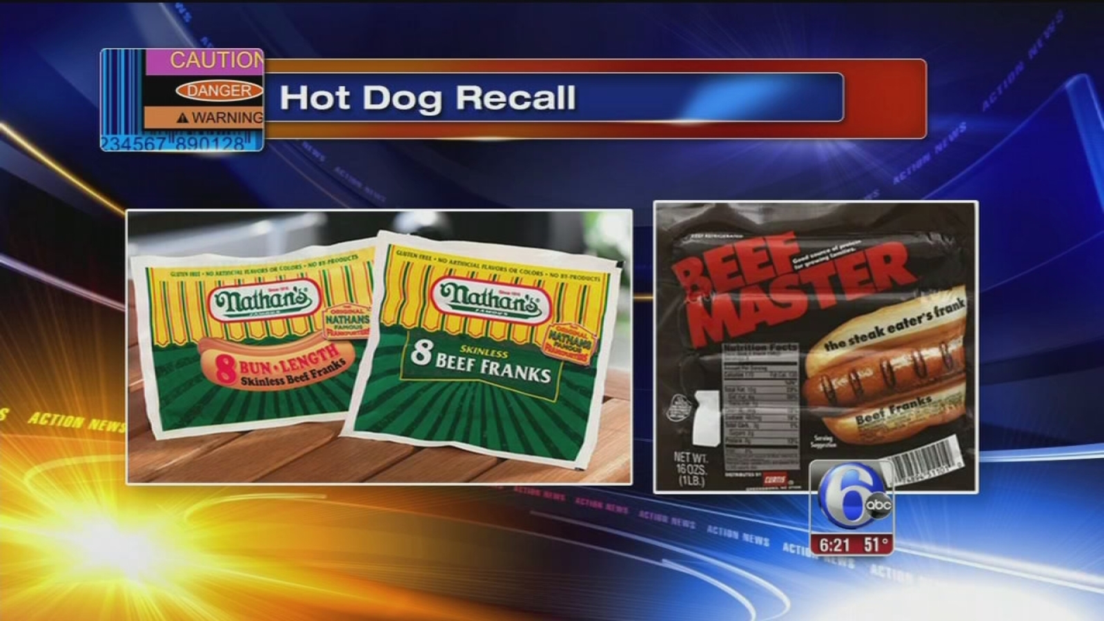 Nathan's, Curtis hot dogs recalled after 'metal objects' found inside ...