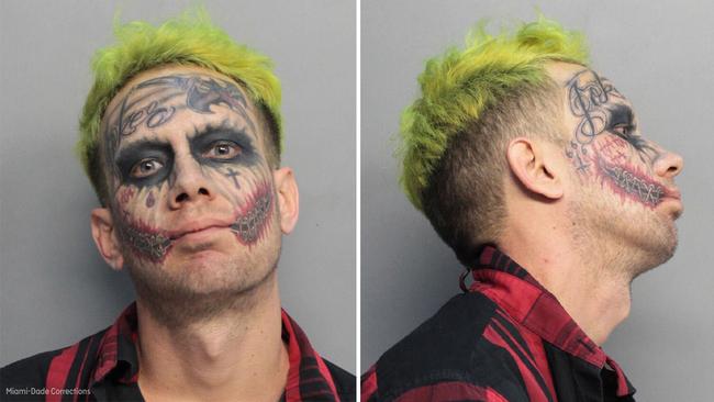 Man in Joker costume leads police on chase, goes to the beach - ABC13 ...