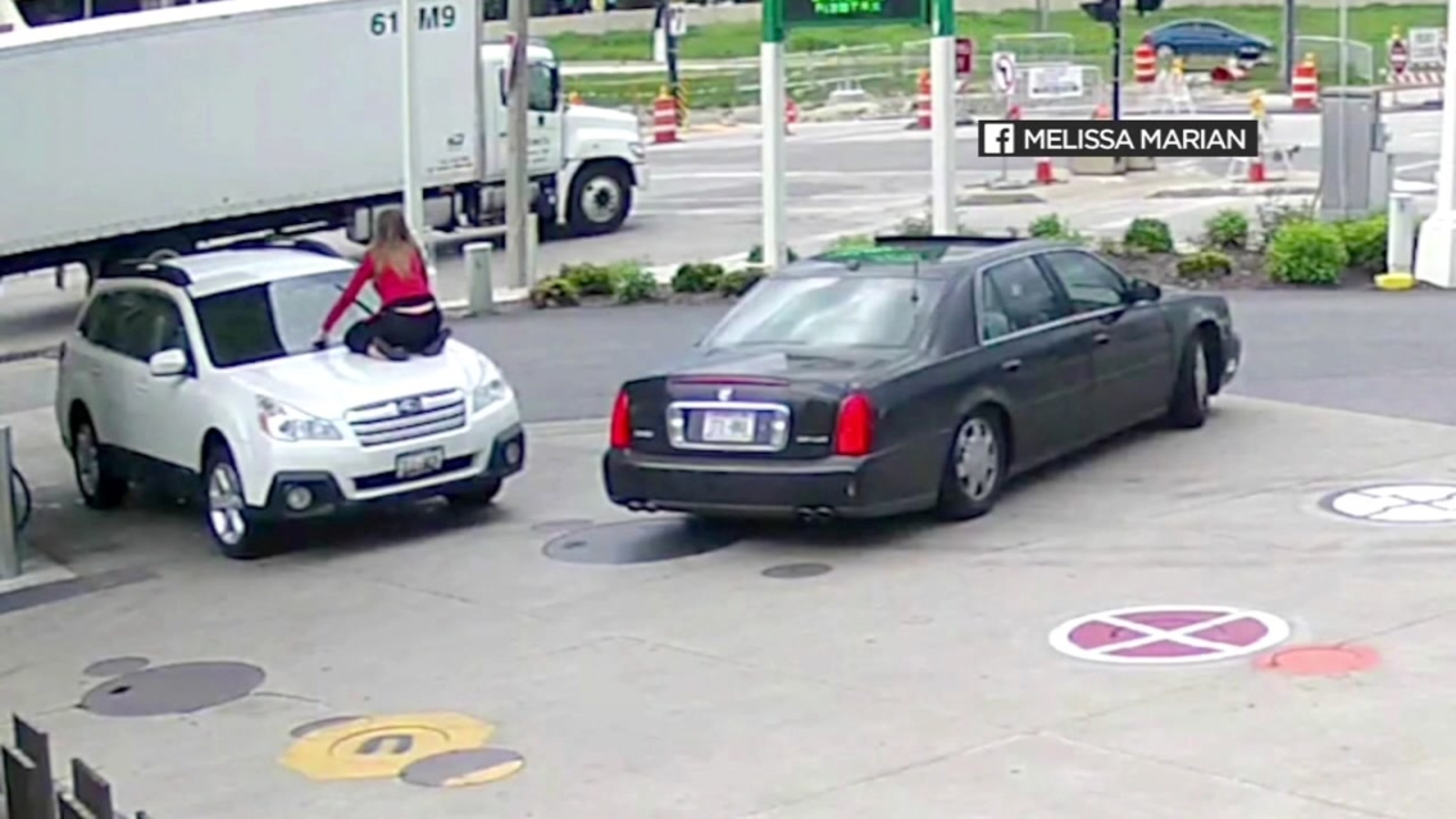 Wisconsin Woman Holds On To Cars Hood As Carjacker Tries To Drive Away