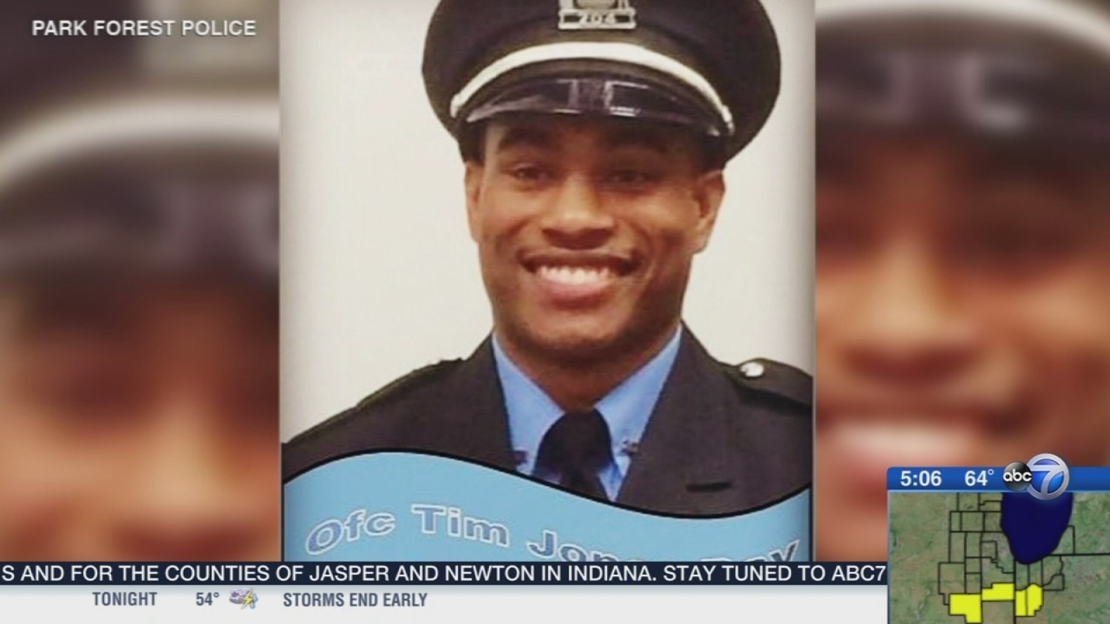 Park Forest Officer Tim Jones heads home 1 year after shooting - ABC7 ...