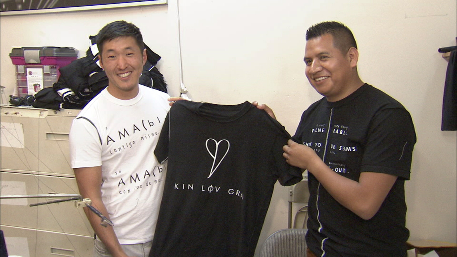 Local man takes on 2nd kindness project with KIN LOV GRA - ABC7 Los Angeles