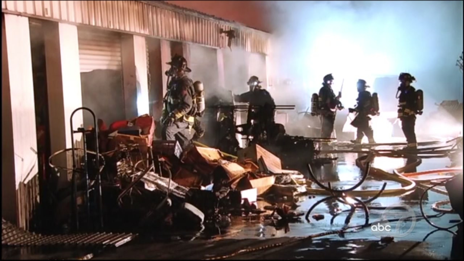 Fremont firefighters keep eye on hot spots after storage facility fire ...