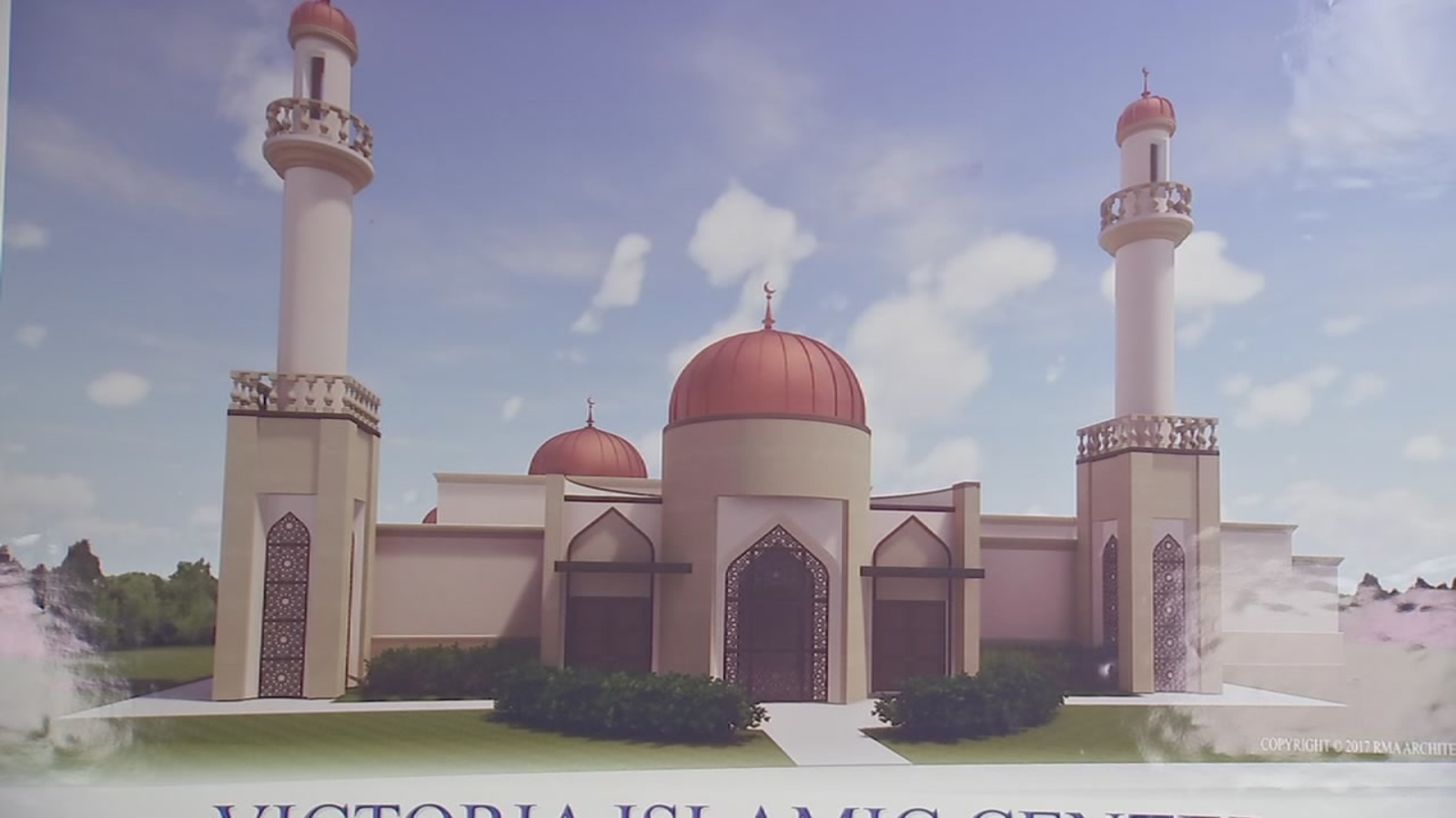 Four months after fire Victoria Islamic Center breaks ground on new ...