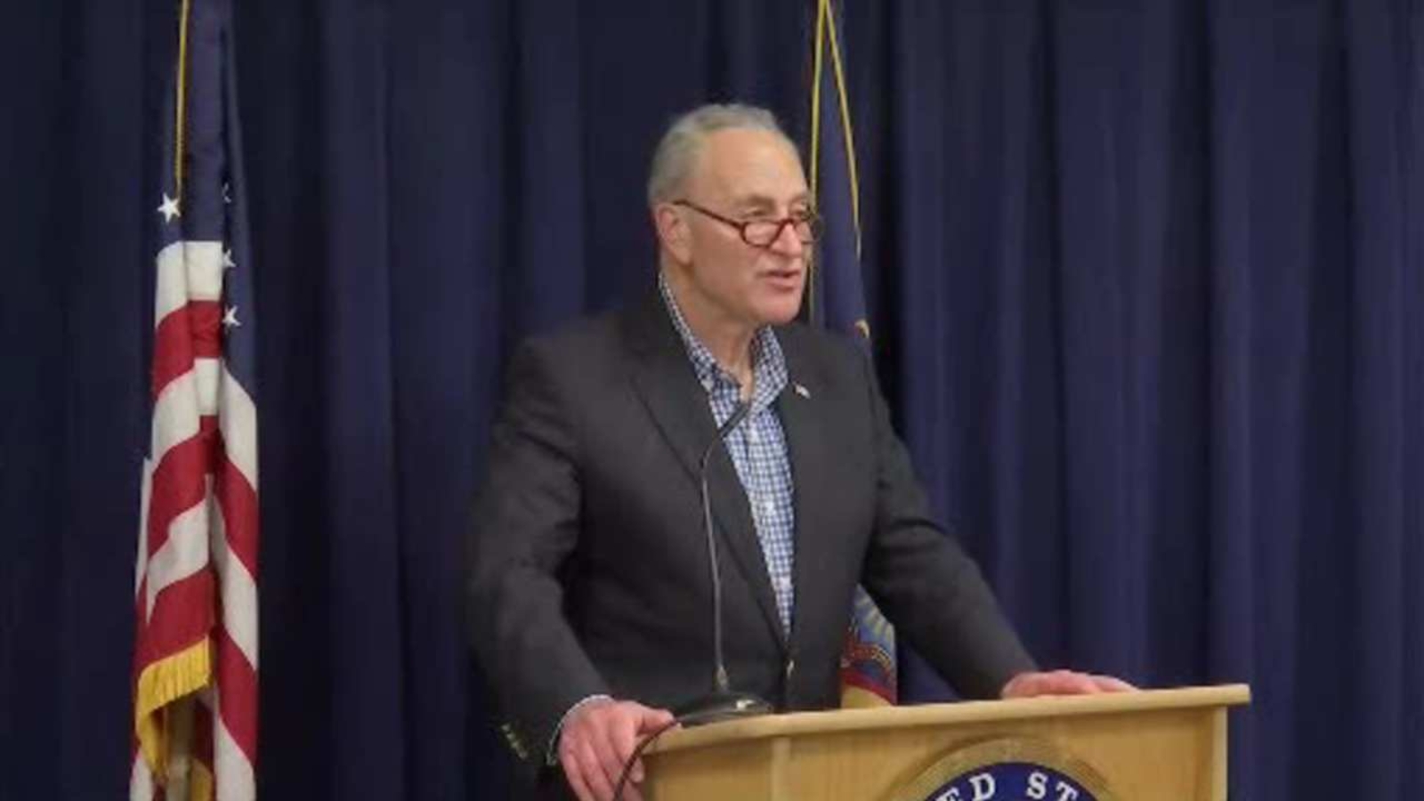 Senator Schumer speaks out against counter-terror fund slashing ...