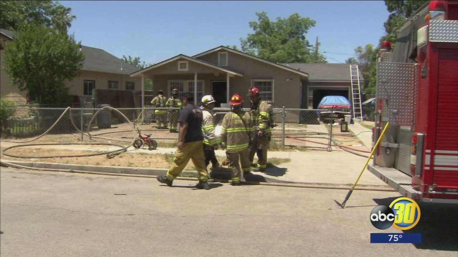 Fire at Fresno home displaces seven - ABC30 Fresno