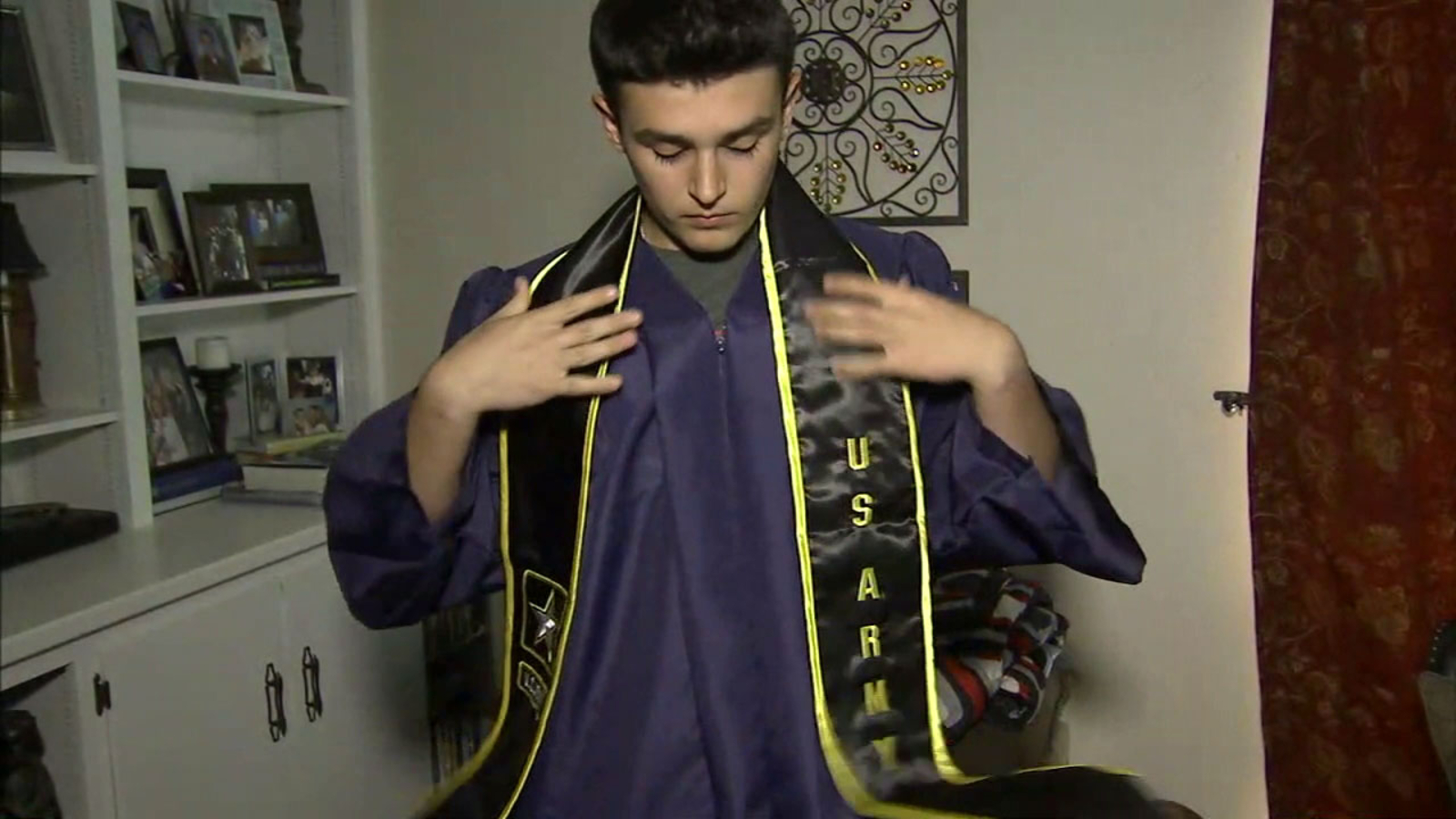 Redlands senior prohibited from wearing Army sash at graduation - ABC7 ...