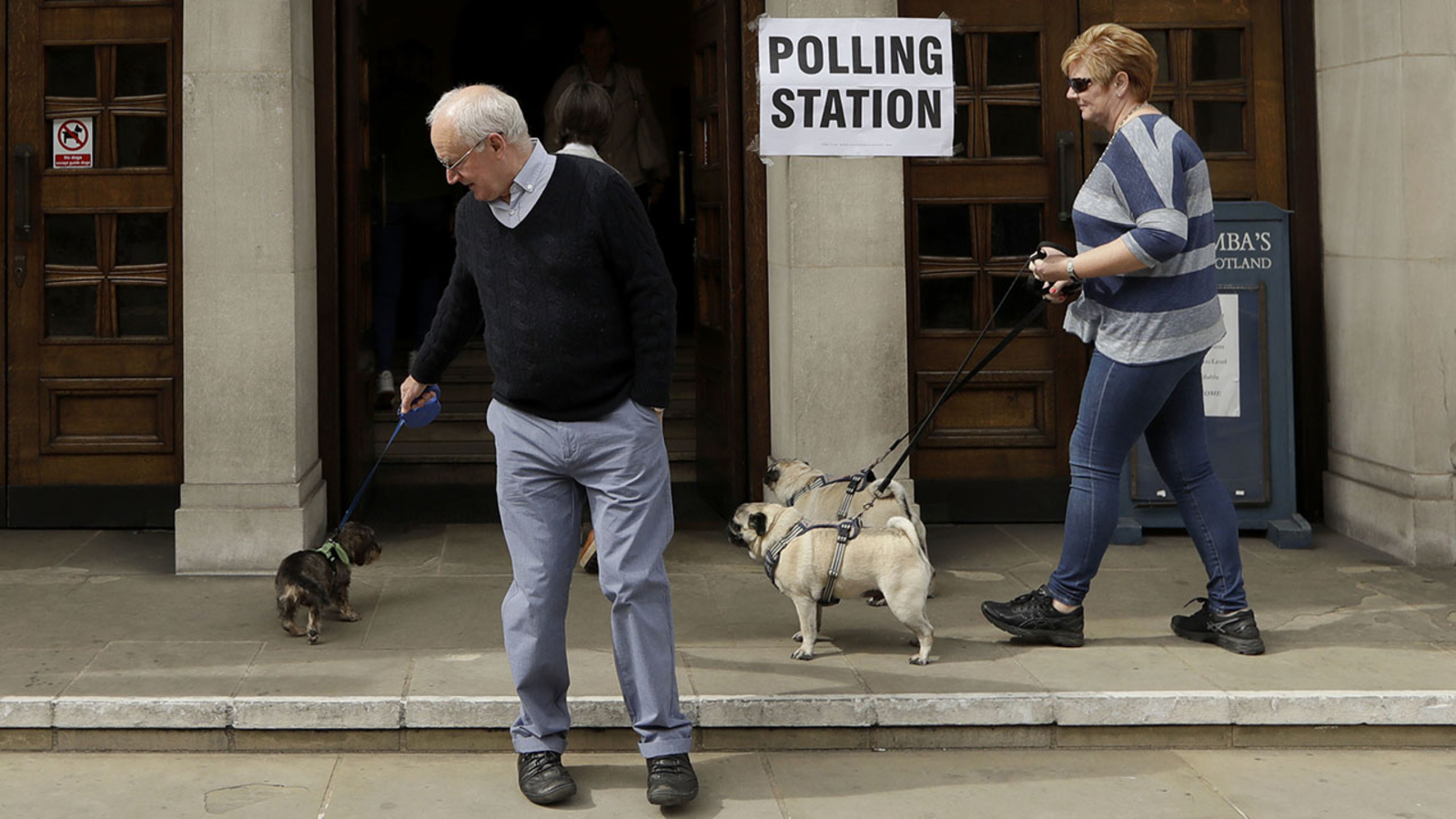U.K. election goes to the dogs with #DogsAtPollingStations - ABC7 Los ...