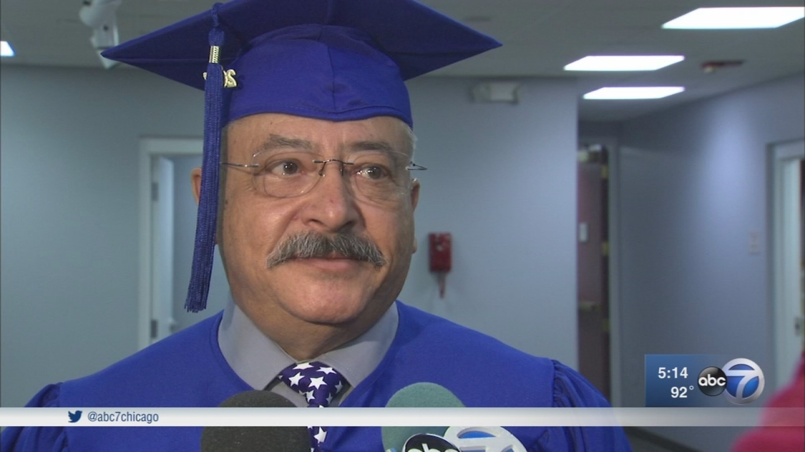 Veteran receives diploma 55 years after joining Marines - ABC7 Chicago