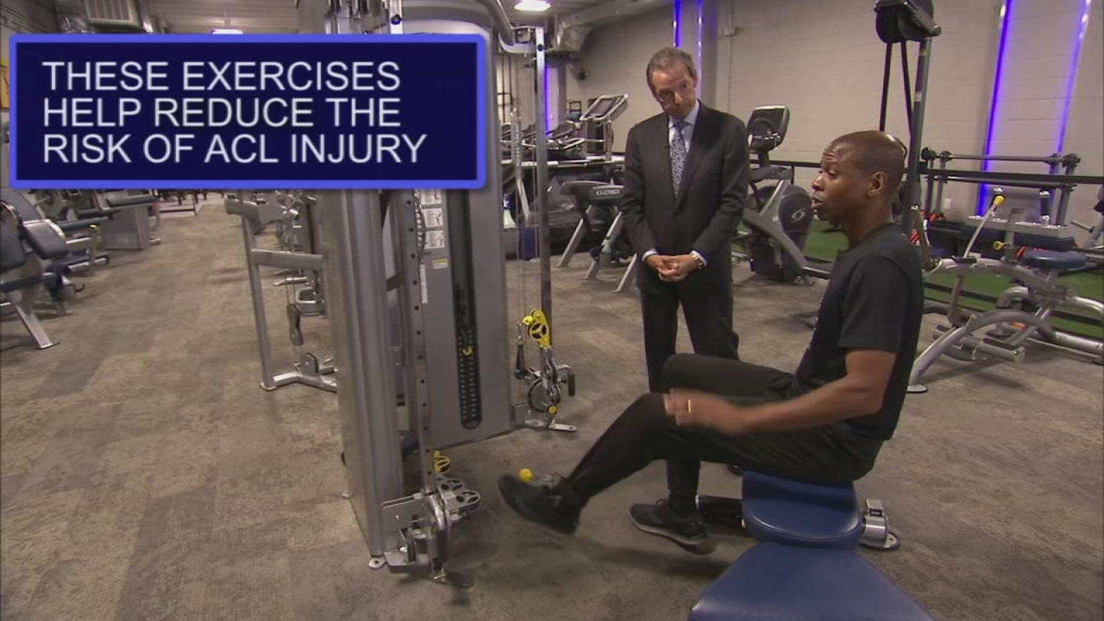 FYI Fitness Tips: Exercises to strengthen the leg after an ACL injury ...