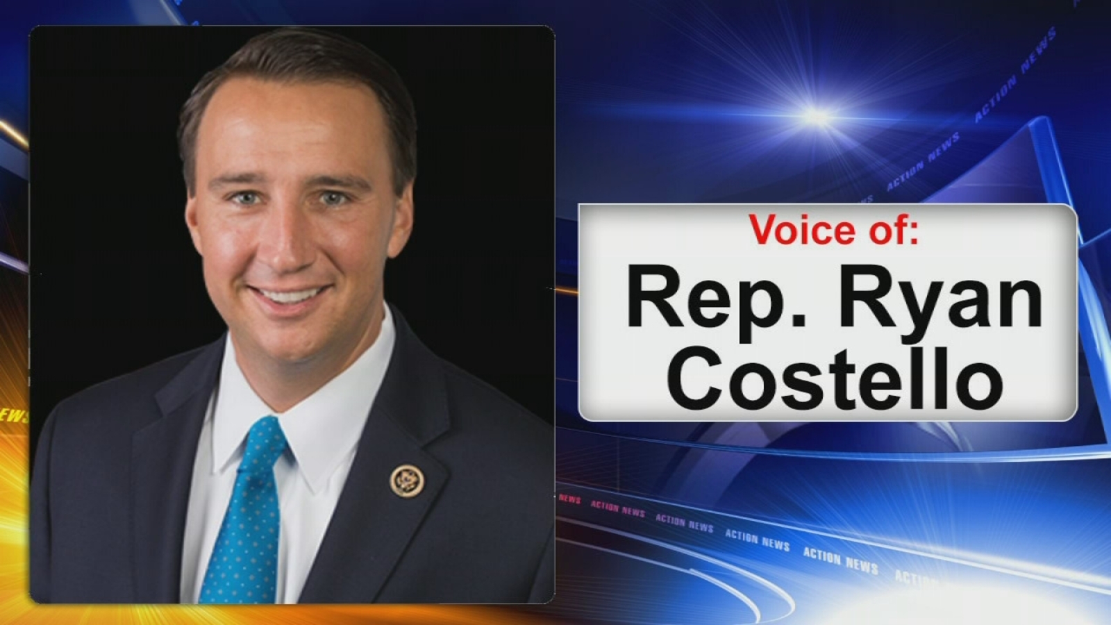 Rep. Ryan Costello talks to Action News - 6abc Philadelphia