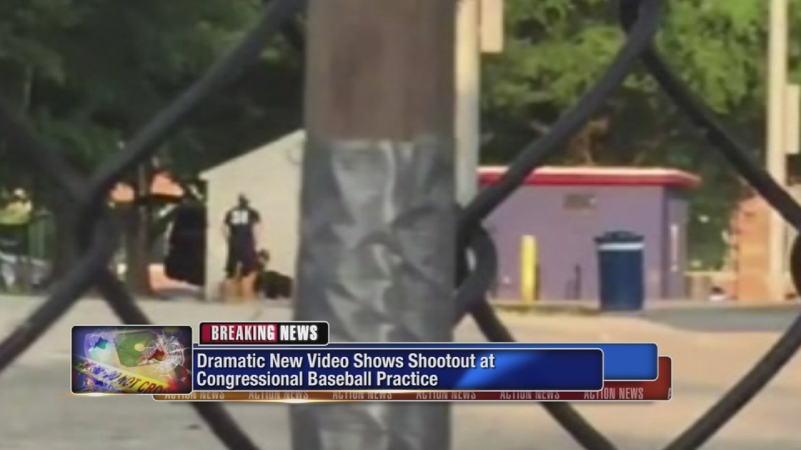 VIDEO shows shooting at congressional baseball practice - 6abc Philadelphia