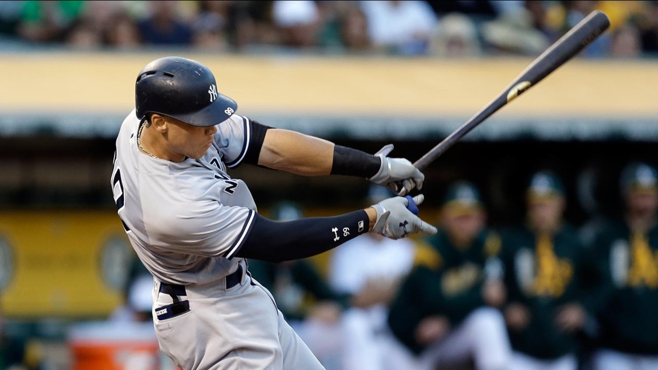 Aaron Judge continues his batting-practice show with two home runs to ...