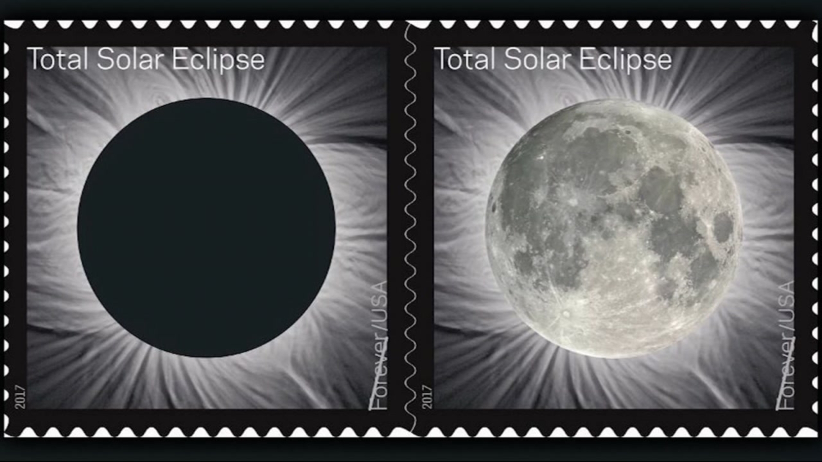 US Postal Service releases unique solar eclipse stamp - ABC7 San Francisco