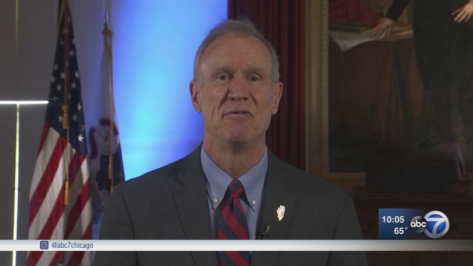 Governor Rauner gives address focused on unity, budget - ABC7 Chicago