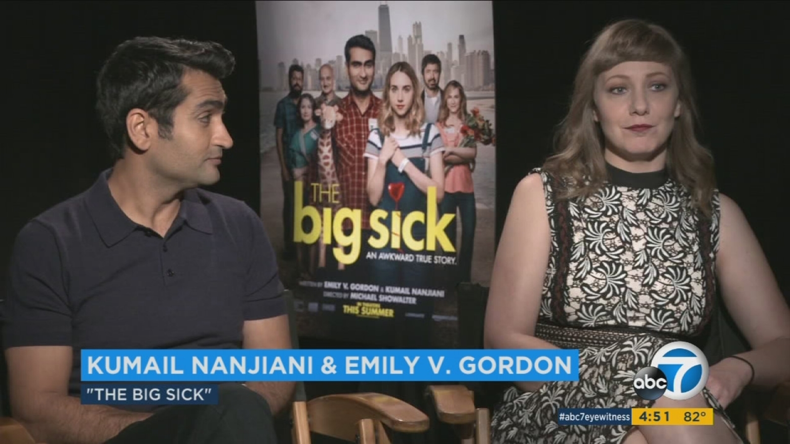 Comedian's real life romance turns into big screen comedy, 'The Big ...