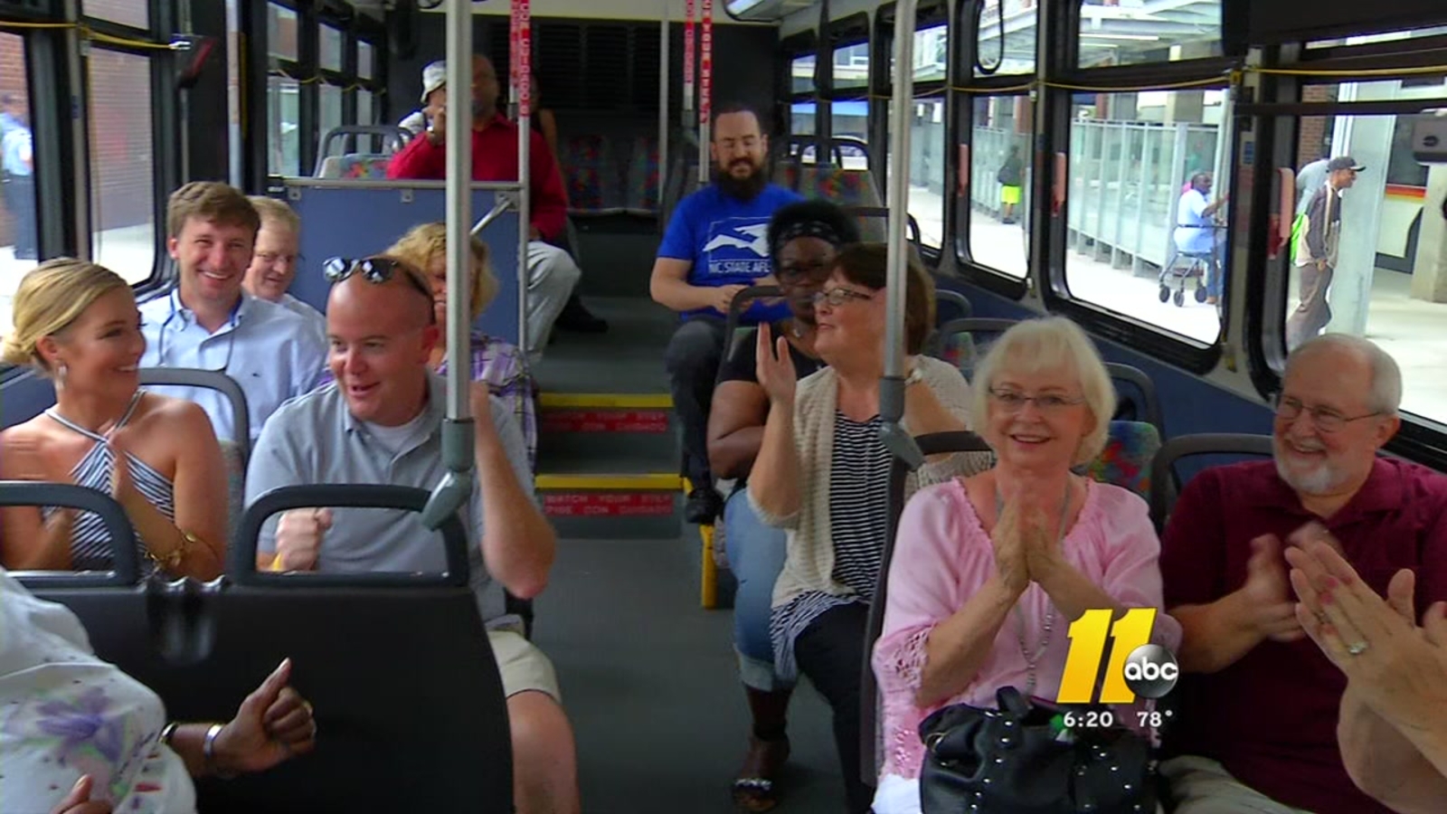 Retiring Raleigh bus driver gets heartfelt sendoff after 40 years on ...